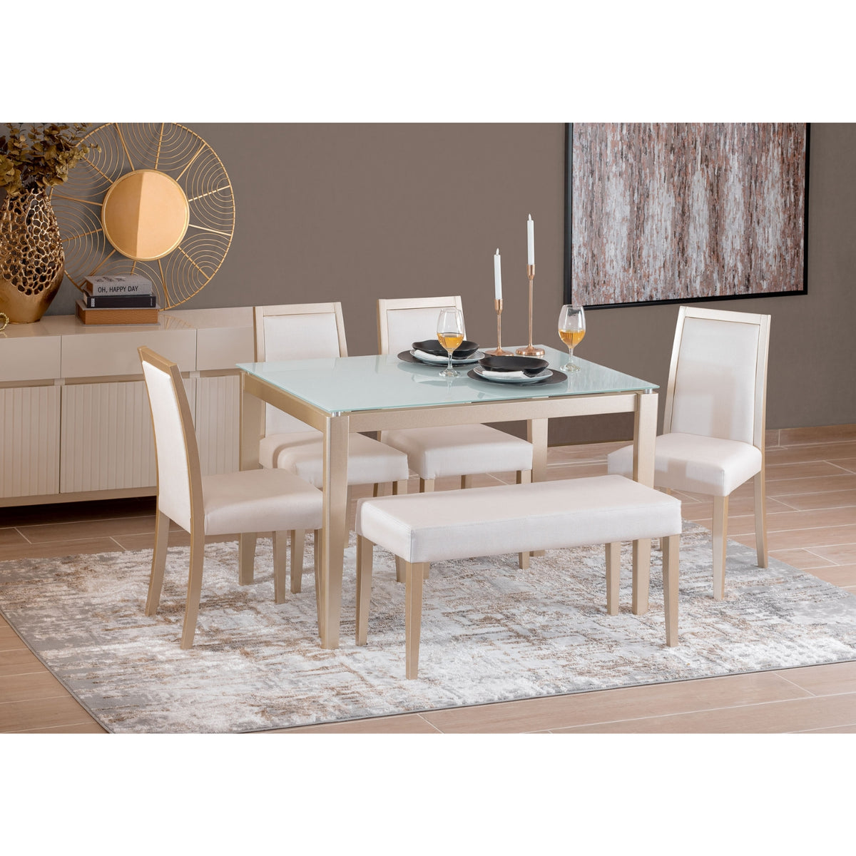 Juegos de comedor 6 y 8 puestos - Jamar – Muebles Jamar