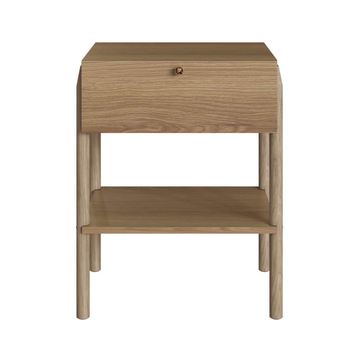 Mesa de Noche Keops 48X60X37 Natural – Muebles Jamar